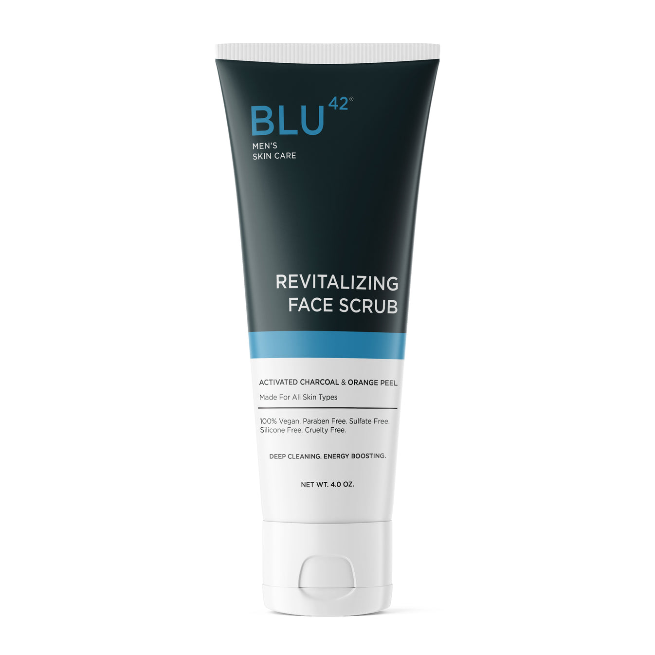 Best Face Scrub For Men - Revitalizing Face Scrub For Eyes – Blu42 Men ...